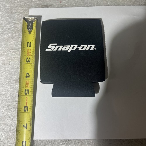 Snap On Tools Magnetic Can Koozie Neoprene Collapsible Black | eBay