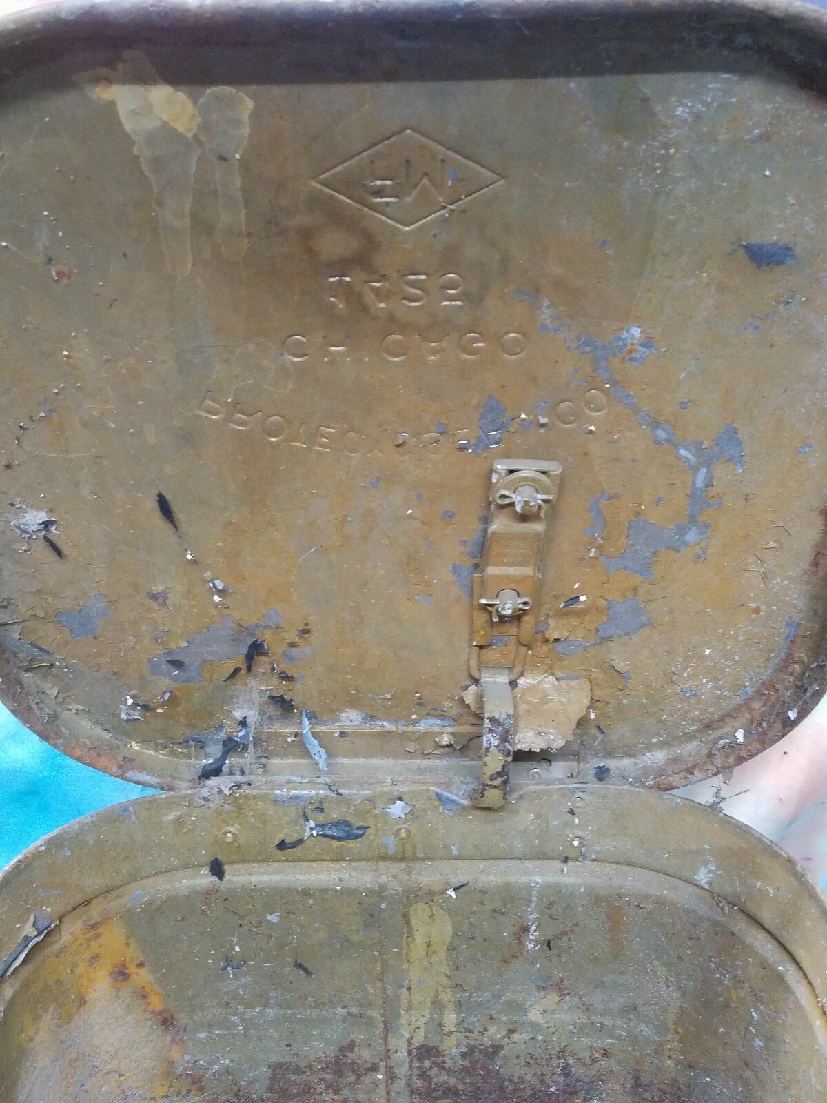 Industrial Vintage Protectoseal 1425 Oil Rag Can Disposal W/O Foot ...