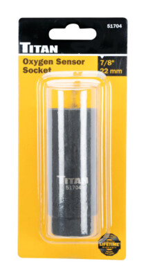 Titan 51704 Oxygen Sensor Socket - 7/8" (22mm) | eBay