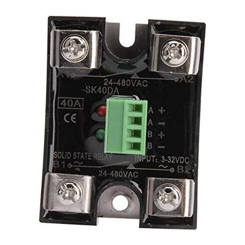 Solid State Relay Dual Channel DC Control Dual Channel AC Single Phase ...