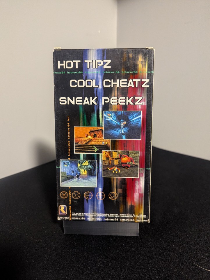 Hot Newz 64 Nsider's Guide to N64 Nintendo (VHS 1999) DK64 Jet Force ...