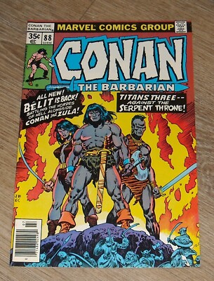 CONAN the BARBARIAN # 88 MARVEL COMICS July 1978 NEWSSTAND VARIANT ...