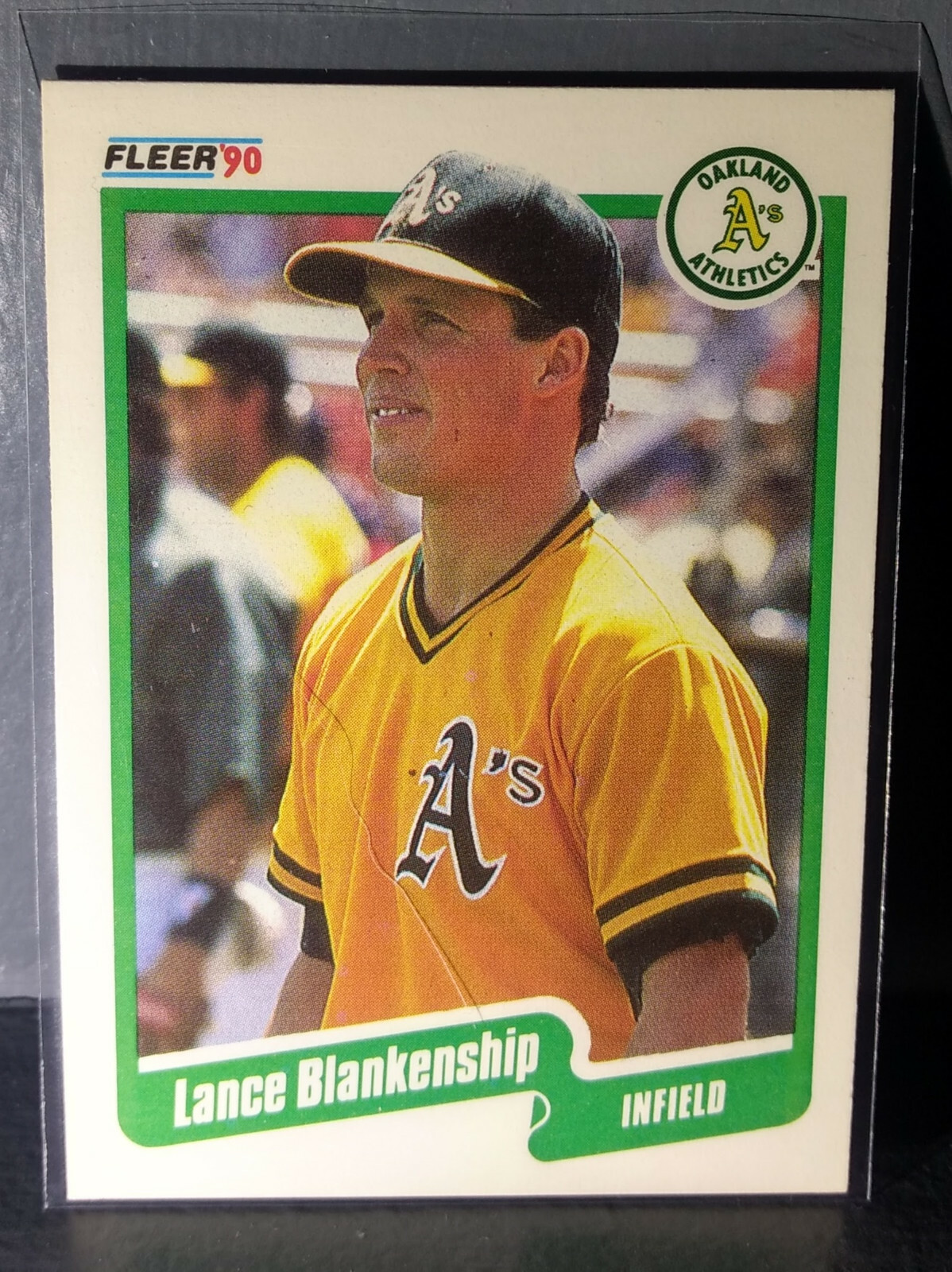 1990 Lance Blankenship Fleer Baseball Card #1 | eBay