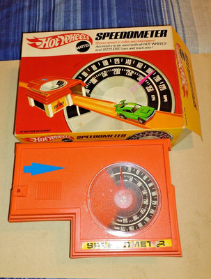1969 HOT WHEELS SPEEDOMETER USED WITH ALL HOT WHEELS AND SIZZLERS ...