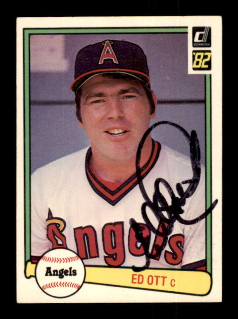 1982 Donruss #192 Ed Ott AUTOGRAPHED!!! Angels 235850 | eBay