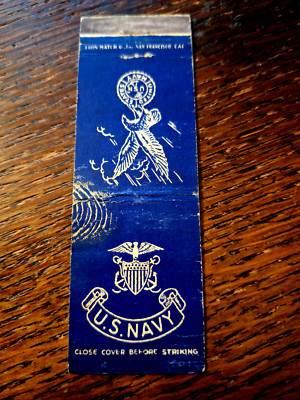 Vintage Matchbook: US Navy | eBay