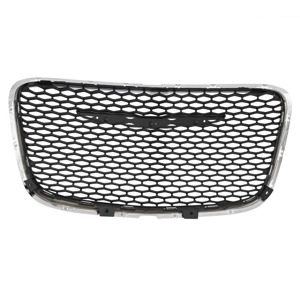 For 2015-2023 Chrysler 300 New Chrome Black Grille Grill CH1200395 ...