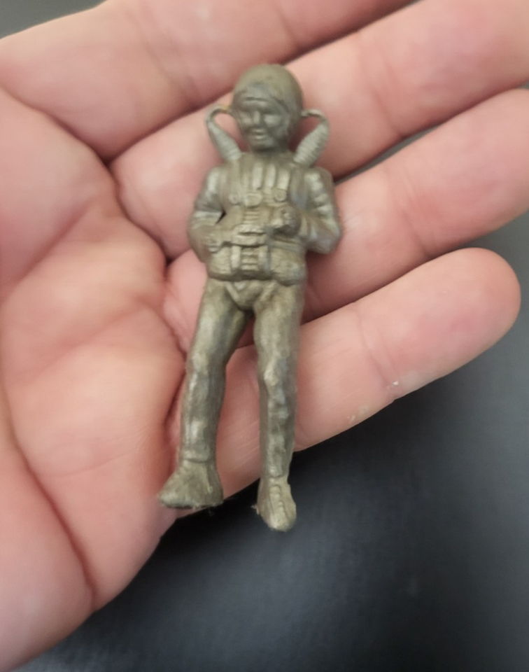 plastic army man vintage figure Paratrooper Alien Space Man | eBay