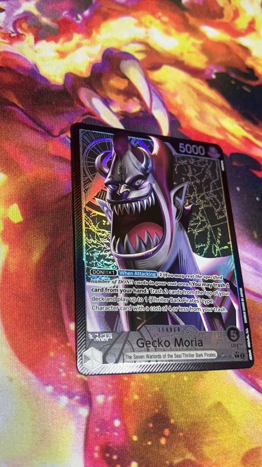 Gecko Moria Alt Art Leader OP06-080 One Piece TCG Wings Of The Captain ...
