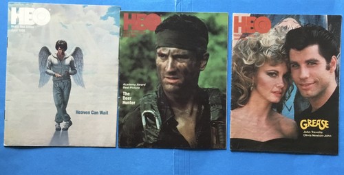 (3) 1980 HBO Home Box Office Guides- April -May -June | eBay