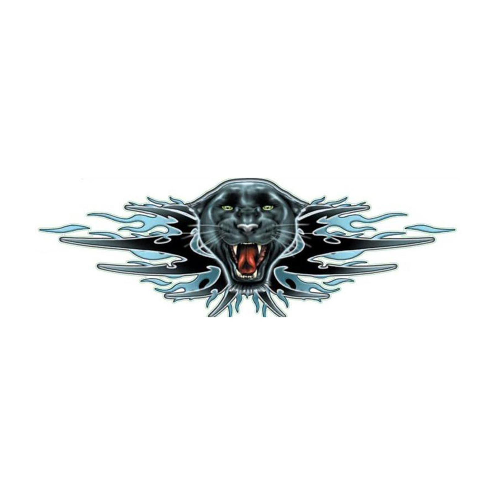 Aufkleber Panter Angriff Airbrush 20 x 6,5 cm Panther Attack Decal Tank ...