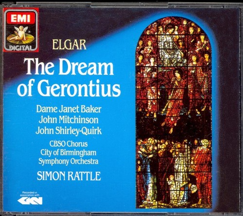 ELGAR - The Dream Of Gerontius - John MITCHINSON / Simon RATTLE - EMI ...