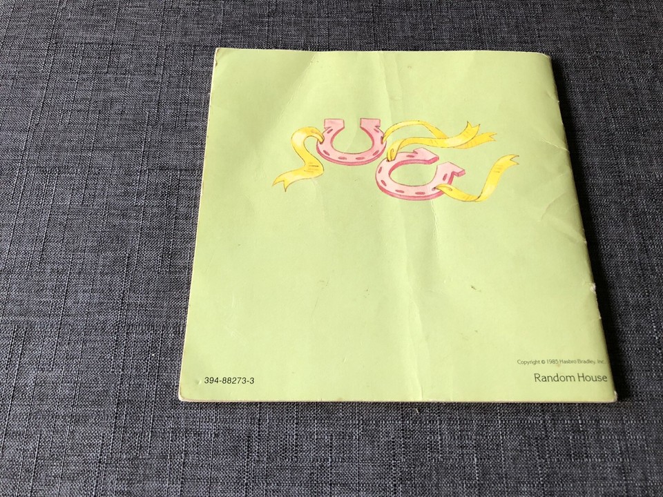 Vintage 1986 My Little Pony Book Spike and the Magic Shoes Soft Cover ...