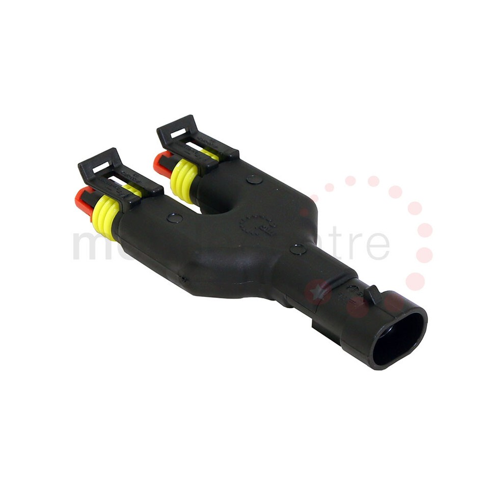 Superseal two way male female Y connector joint splitter joiner T piece ...