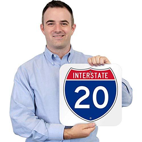 Interstate 20" Sign By 12" X 12" Al | eBay