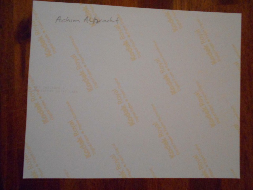 ACHIM ALBRECHT bodybuilding muscle photo | eBay