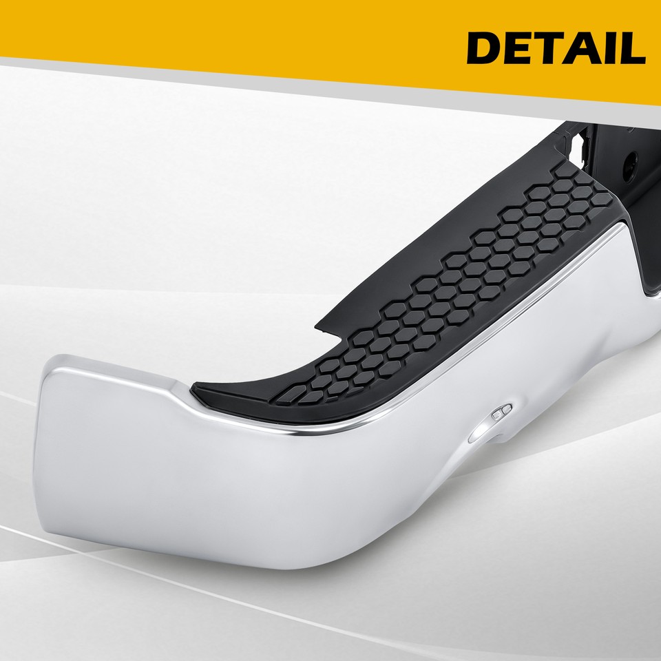 Chrome Rear Step Bumper For 2009-2018 Dodge Ram 1500 W/ Dual Exhaust | eBay