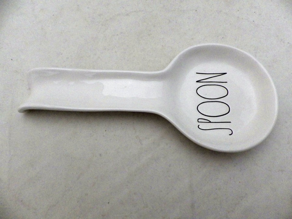 RAE DUNN ARTISAN COLLECTION - Spoon Rest/Holder "SPOON" - EUC | eBay