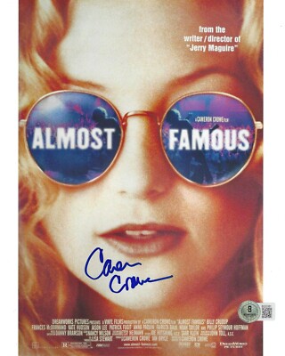 DIRECTOR CAMERON CROWE SIGNED ALMOST FAMOUS 8x10 MOVIE POSTER PHOTO ...
