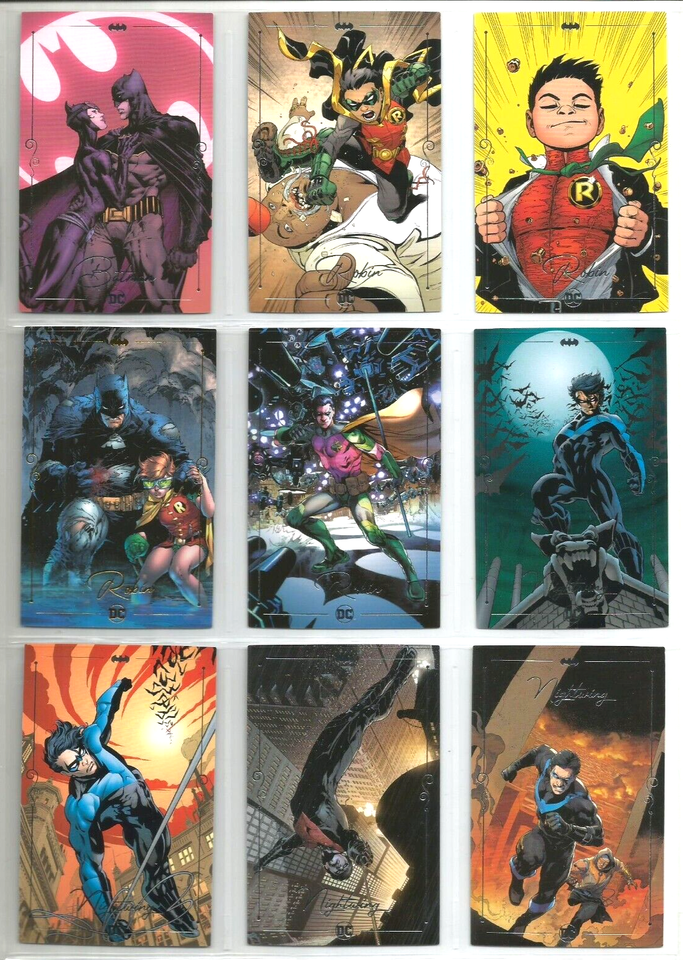 DC Comics BATMAN Basic Cards Full Set 97/97 + Checklist PERU 2022 ...