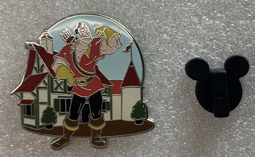 P1 Pins Beauty and Beast Gaston Disney World Orlando lapel pin ...