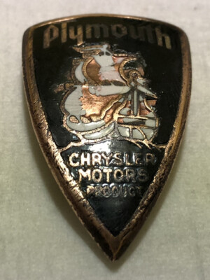 1931~1937 PLYMOUTH RADIATOR MEDALLION EMBLEM | eBay