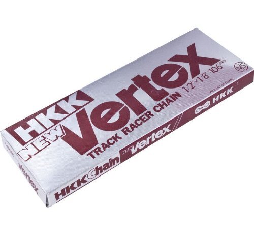 HKK Chain Vertex Track Chain Silver ‎1/2 X 1/8 X 106L size NJS ...