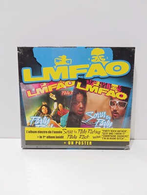 LMFAO Coffret neuf & scellé de 2011 deux albums CD Party Rock + Sorry ...