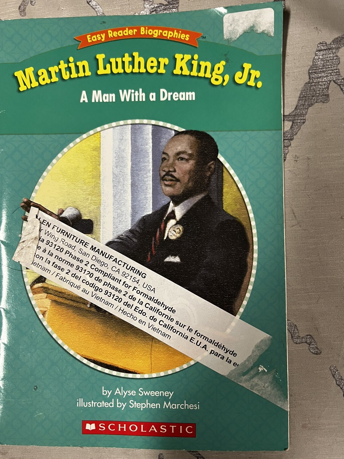 Easy Reader Biographies: Martin Luther King, Jr : A Man with a Dream by ...