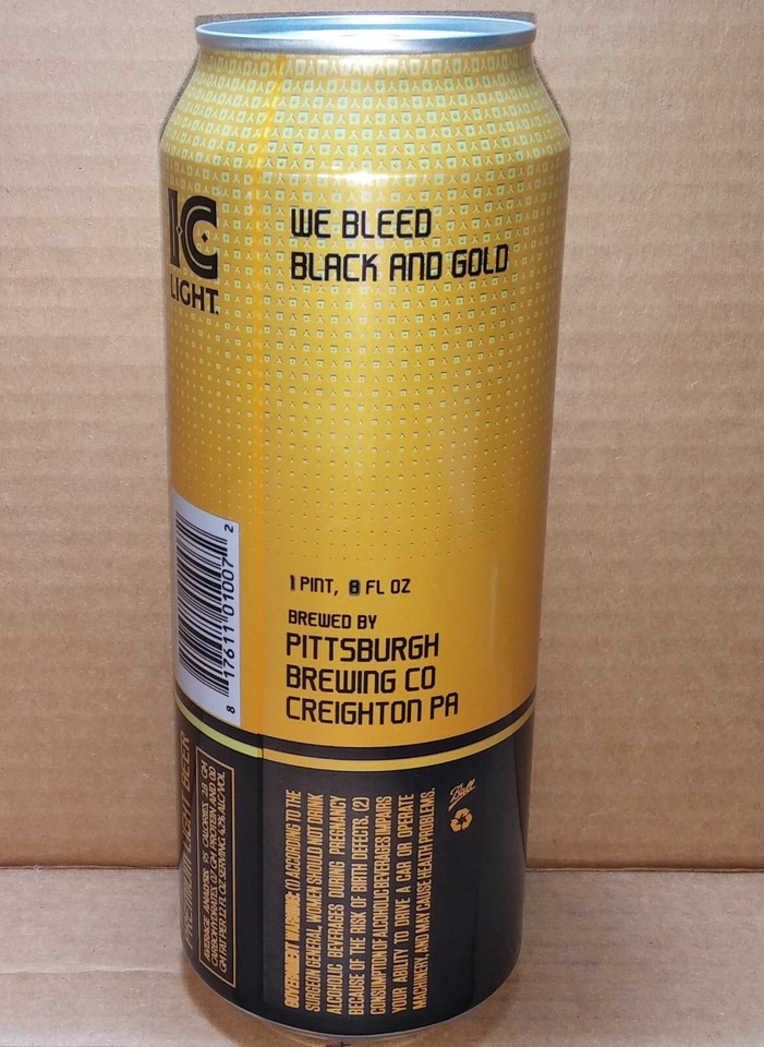 Iron City IC Light Beer, 24 oz beer can - Creighton, PA - 2024 | eBay