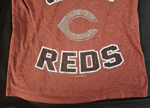 MLB Genuine merchandise Cincinnati Reds T-Shirt size Women Small S | eBay