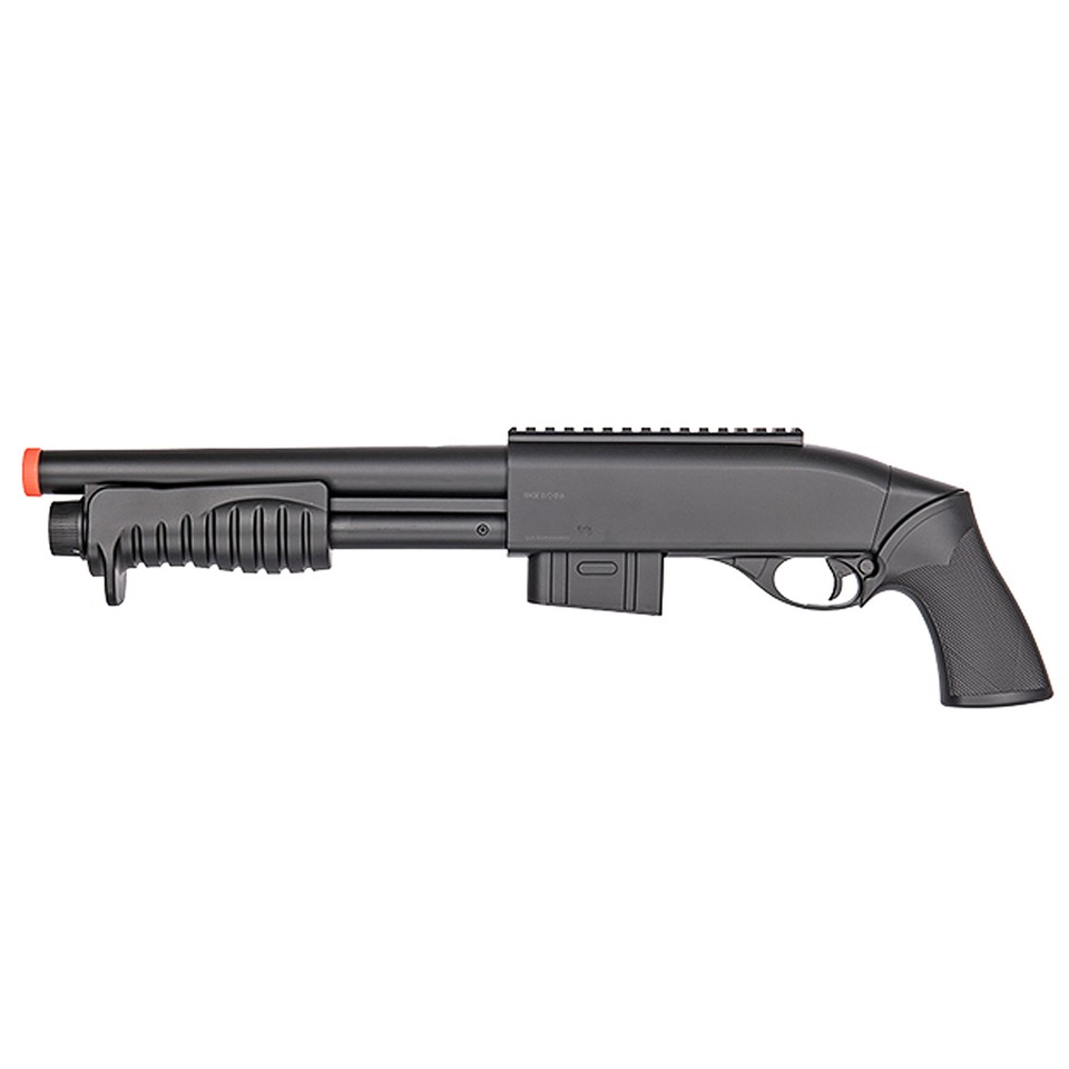 BBTac Airsoft Shotgun Pump Action Gun Spring Loaded M401 Door Breacher ...