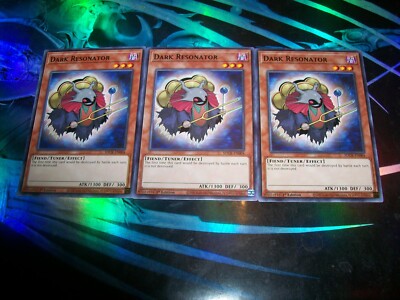 3x Dark Resonator 1st Edition Common SDCK-EN004 Yu-Gi-Oh! | eBay