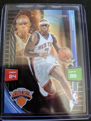 2009-10 Adrenalyn XL New York Knicks Basketball Card #121 Al Harrington ...