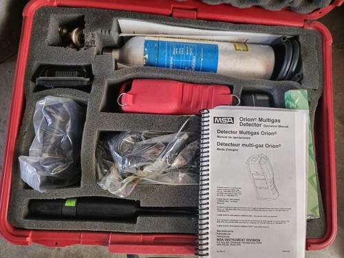 MSA Orion Multi-Gas Detector with Accessories | eBay