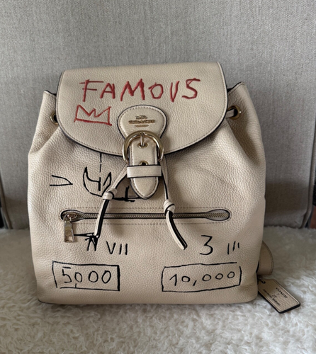 Coach X Jean Michel Basquiat Kleo Backpack | eBay