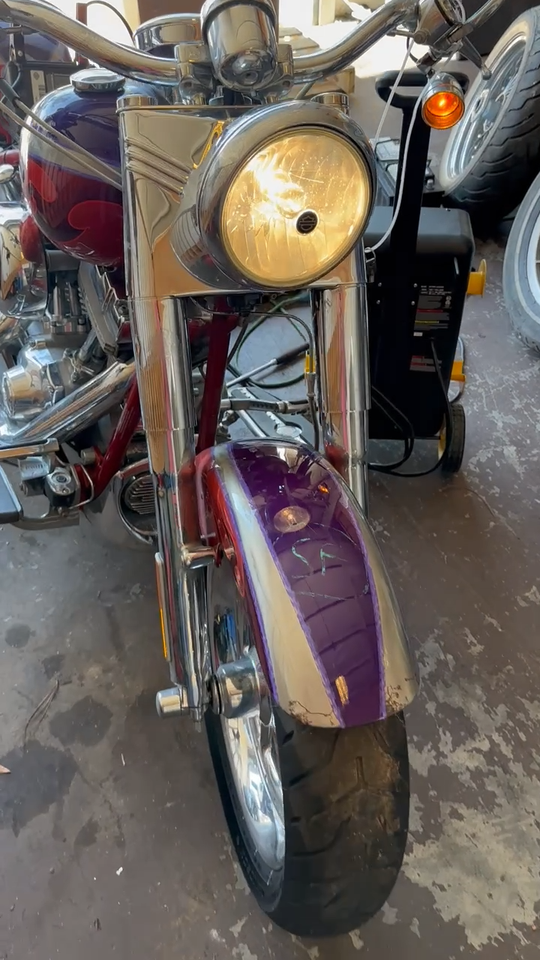 2006 HARLEY SOFTAIL CVO Main Frame Chassis Straight | eBay