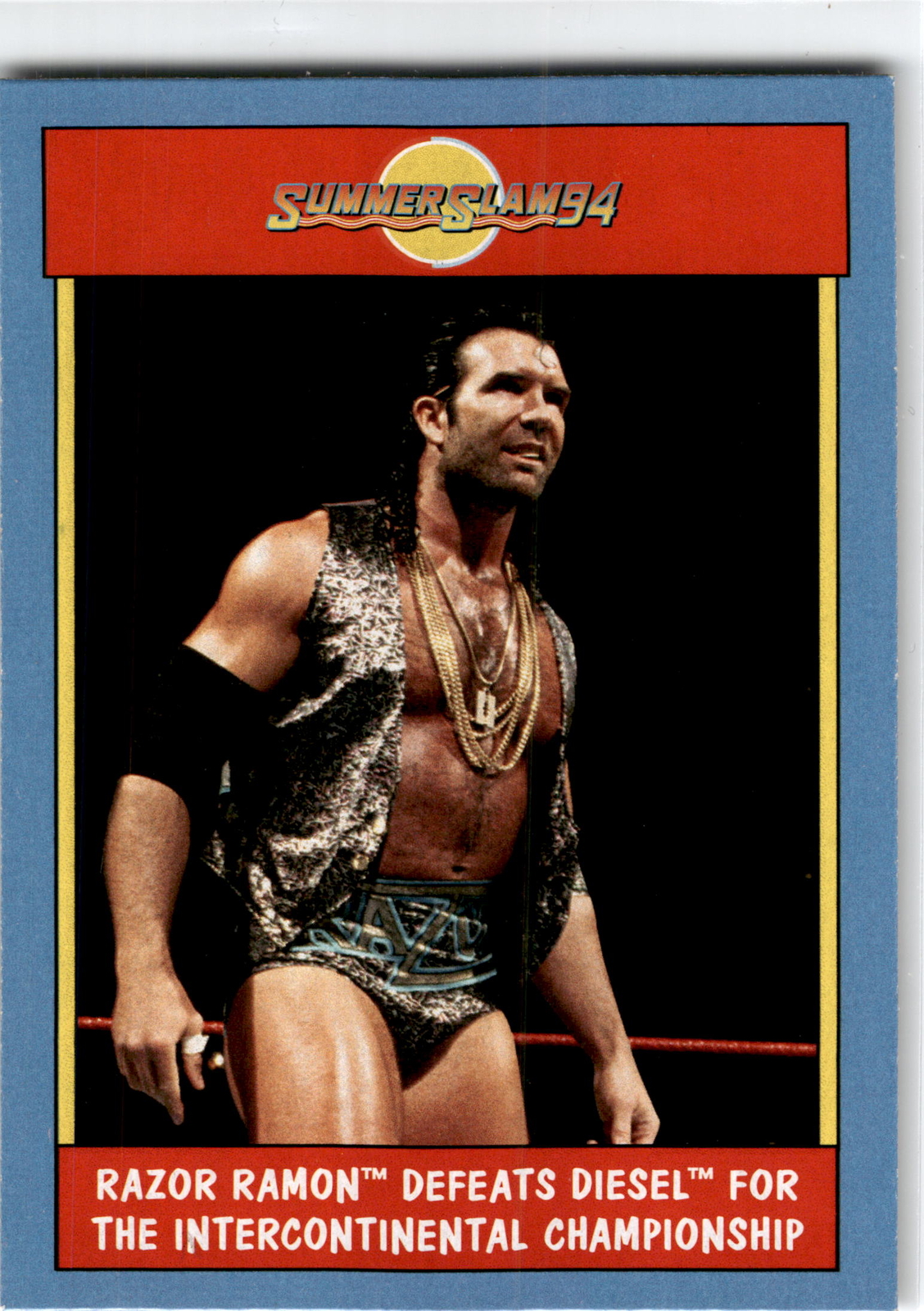 2017 Topps WWE Heritage #13 Razor Ramon Thirty Years of SummerSlam | eBay