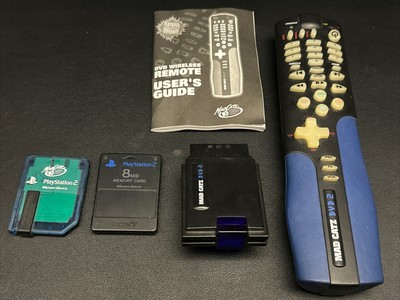 Mad CATZ DVD 2 Replacement TV VCR PS2 Universal Remote Control + 2 ...