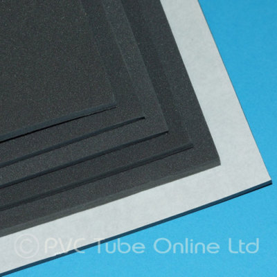 6mm Foam Sheet Adhesive Backed Sponge Rubber Grey for Gaskets Seals ...