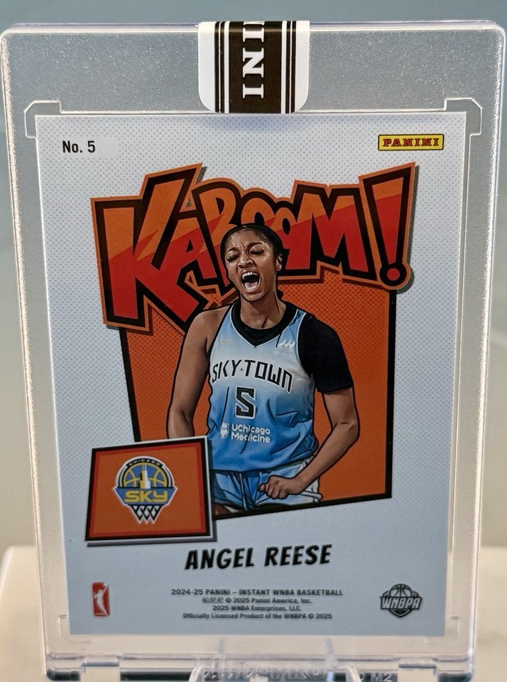 KABOOM! 2024-25 Angel Reese Panini KABOOM Rookie Card (RC) - Rookie Royalty | eBay