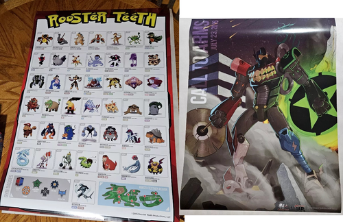 Rooster Teeth Posters | Extra Life 2015 + Stack UP 2016 | eBay