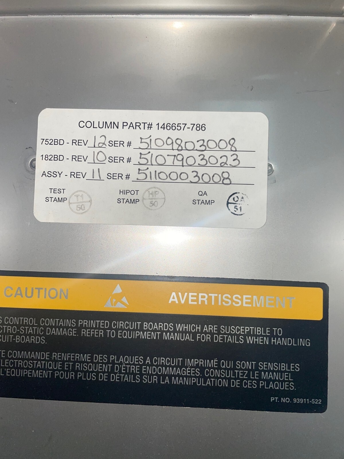 STERIS Century Sterilizer Display Assembly 141215-585 146665-376 146665-386 for sale online | eBay