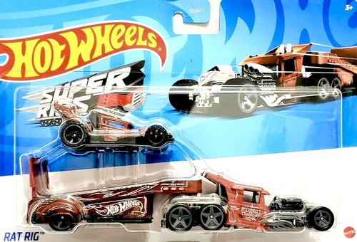 Hot Wheels Rat Rig Transport Hauler Rat Rod New Free Shipping! | eBay