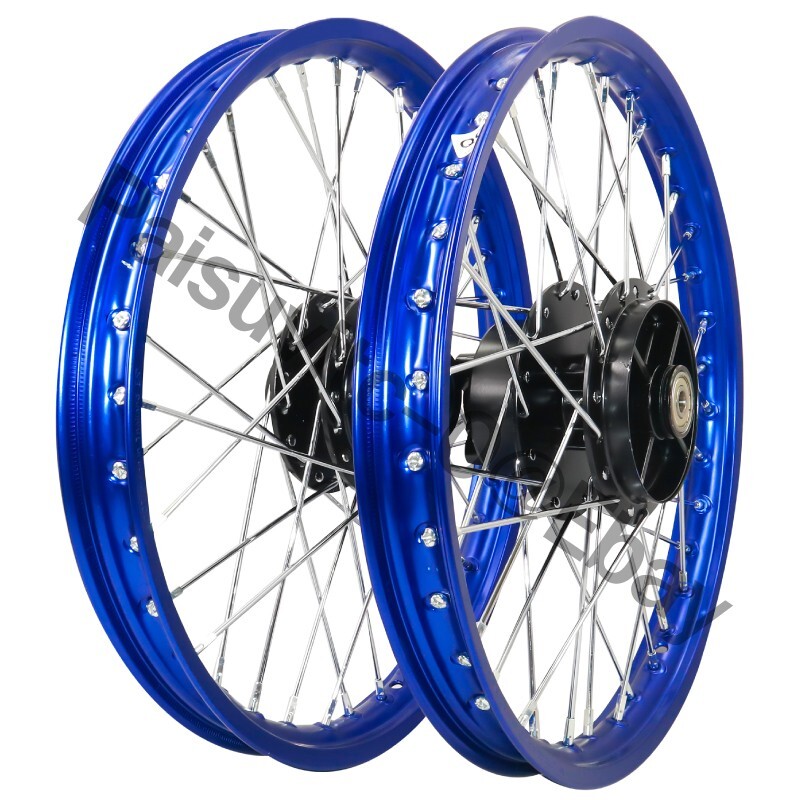 Complete Wheel Rim set For MSX-125 Y.14-2021 140x17 Blue RimWheel+Black ...