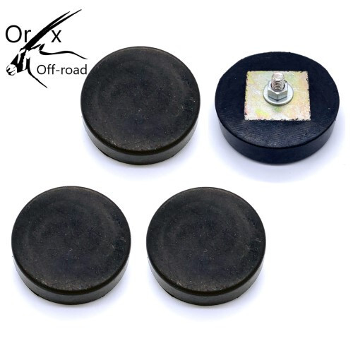 Land Rover Series 2, 2a & 3 Bonnet Mount Spare Wheel Rubber Pads ...