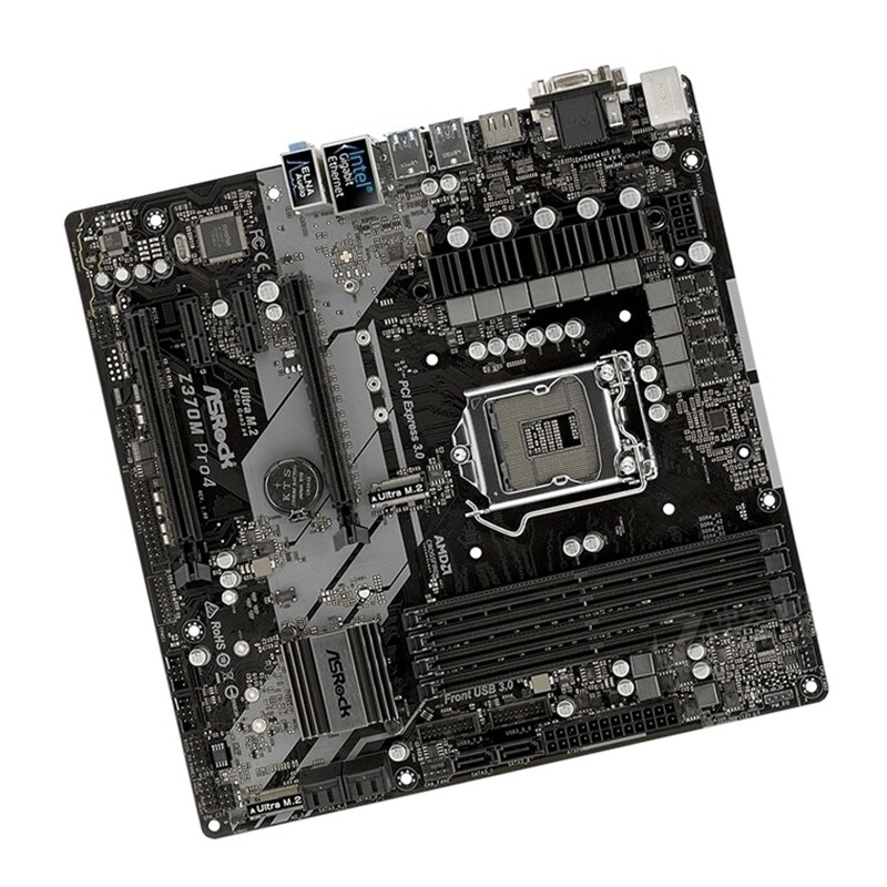 Z370 Pro4 ASRock Z370 Pro4 Intel 8th Gen. LGA1151/Socket H4 DDR4 ATX