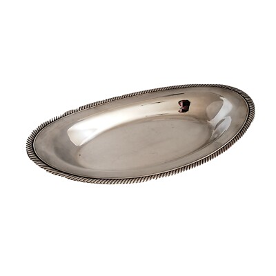 Platters & Trays - Silver Plated Oval Serving Platter