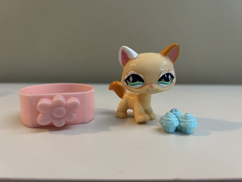 LPS #626 LITTLEST PETSHOP ORIGINAL CHAT CAT AUTHENTIQUE MAINE COON ...
