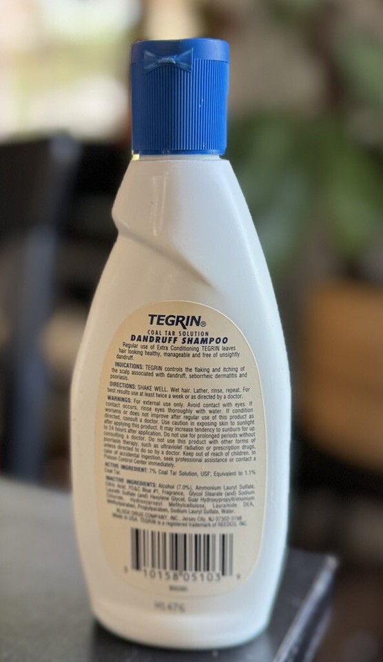 New NOS Vintage Tegrin Medicated Shampoo 7 oz RARE | eBay